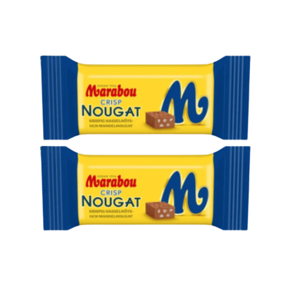Marabou Nougat Crisp | Swedish Milk Chocolate Bar – TaztyCandy